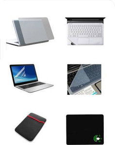 SDM 6 in1 Combo - Transparent Laptop Skin Stickers, Screen Guard, Key ...