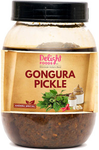 Delight Foods Andhra Special Pickles - Gongura Gongura Pickle Price in ...