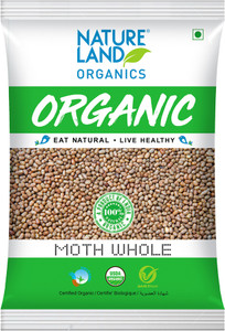 Natureland Organics Mot Matki (Whole) Price in India - Buy Natureland ...