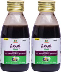 Vaddmaan Zecof Cough Syrup 2 x 100ML Price in India - Buy Vaddmaan ...