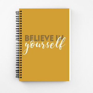 Art Bundle Believe in Yourself A5 Notebook no 160 Pages Price in India ...