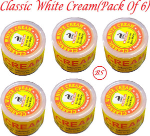 Classic White Cream For Smooth And Soft Skin(Pack Of 6) Price in India ...