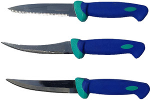 Gadget Candy 3 Pc Stainless Steel Knife Set Stainless Steel Swiss Made ...