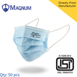 Magnum ISI CERTIFIED Viroguard Earloop 3Ply Surgical Mask With Melt ...