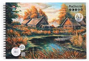 ANUPAM Drawing Book A3 (Prosketchers) 130GSM 64 Page With Butter Paper ...