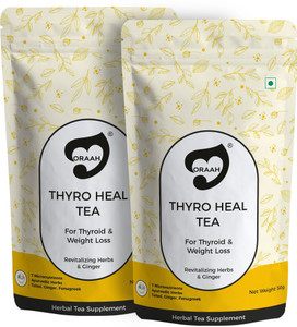 oraah Thyroid Tea for Hypothyroidism- Restore healthy T3, T4 levels ...