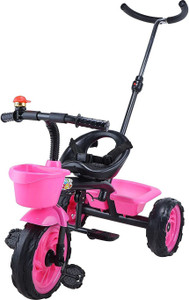Maanit Tricycle With parental Handle and Tokri Tricycle With Adult ...