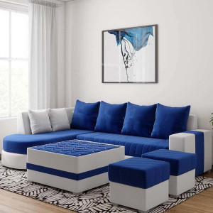 ssf Fabric 3 + 2 + 1 + 1 Sofa Set Price in India - Buy ssf Fabric 3 + 2 ...