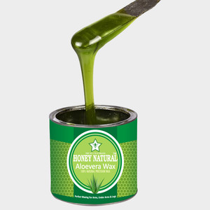 Honey Natural Body Wax alovera hot Wax (600 g) WAX hair remover Wax ...