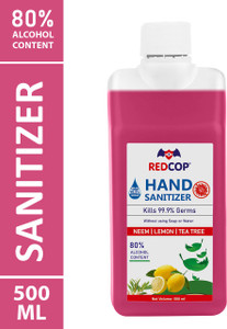 REDCOP Alcohol Based Antibacterial Liquid , Safe On Skin And Surfaces ...