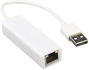 KR CABLES USB TO Lan Adapter 2.0 (100 Mbps) Lan Adapter Wired USB Lan ...
