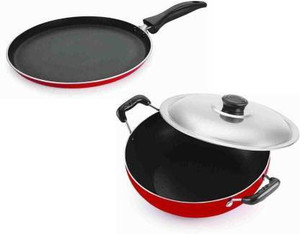 goodchef wonder Non-Stick Aluminium Mini Cookware Set (Tawa, Fry Pan ...