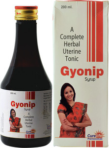 Curelife Gyonip Syrup - Ayurvedic Herbal Uterine Tonic for Women ...