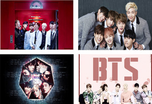 BTS Band Posters for BTS Band Fans with gloss lamination ( paper size ...