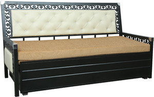 Vibrant Interior Romania 3 Seater Single Metal Pull Out Sofa Cum Bed ...