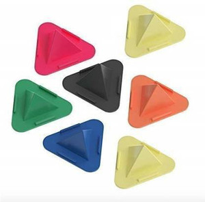 MJ Hub Universal Portable Three-Sided Triangle Desktop Stand Mobile ...