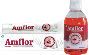 Amflor Toothpaste plus Oral Rinse Teeth Whitening Kit Price in India ...