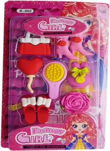 Flipkart.com | NICELIFE COLLECTIONS BARBIE ERASER 7 PIECES SET Non ...