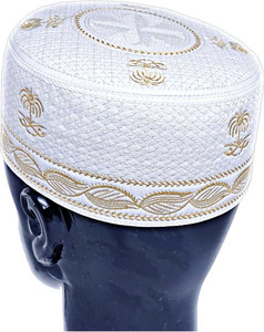 Al riyaz Embroidered Prayer Cap Cap - Buy Al riyaz Embroidered Prayer ...