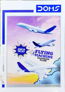 DOMS Note Book A4 Notebook Single Ruled 200 Pages Price in India - Buy ...