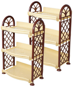 Morvi Fruits/Vegetables Kitchen Rack Plastic Wonder Plastic Prime ...