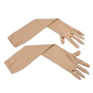 Rk sports FULL HAND GLOVES SUN PROTECTION GLOVES SKIN COLOR HAND GLOVES ...