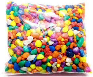 AFAST Decorative Multicolor Pebbles/Stone For Fish Aquarium, Garden ...