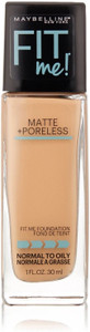 MAYBELLINE NEW YORK Fit ME! Matte with Poreless Foundation, 235 Pure ...