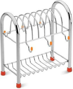 Hand Care Utensil Kitchen Rack Steel Steel Cup and Saucer Stand Holder ...