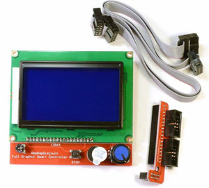 JAIVIK STORE LCD 12864 Graphic Smart Display Controller Module Display ...