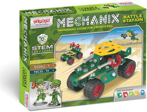 MECHANIX NM Battle Station, Construction set,War themed Building Blocks ...