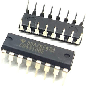 INVENTO 2Pcs CD4510BE 4510 IC CMOS Binary Up/Down Counter, D- Type Flip ...