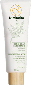 NIMBARKA neem clay mask hydrating clay 100gm pack of 1 - Price in India ...