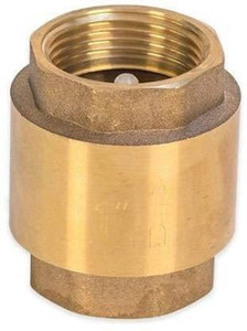 PMW Brass - Vertical Check Valve - 1 Inch Diameter - Pack Of 1 Check ...