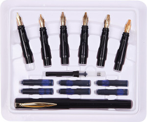 ATLAS 22 Carat Gold Plated Nibs and Pen Set for Calligraphy - Buy ATLAS ...