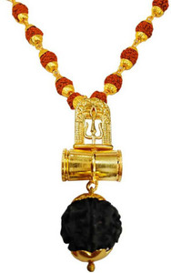 M Men Style Religious Jewellery Lord Shiv Trishul Shivling Locket With ...