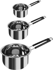 RBGIIT SS_011 Stainless Steel (22 Guage, Heavy Material) Sauce Pan ...