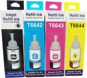 verena Refill Ink Compatible for Epson L130, L360 Printers Black + Tri ...