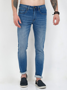 TRIGGER Slim Men Blue Jeans - Buy TRIGGER Slim Men Blue Jeans Online at ...
