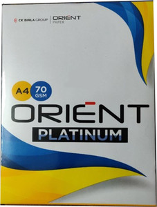 Flipkart.com | ORIENT PLATINUM A4 Paper--002 Unruled A4 70 gsm A4 paper ...