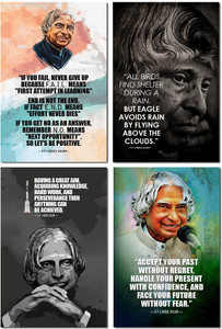APJ Abdul Kalam Motivational Wall Posters and Inspirational Quotes for ...