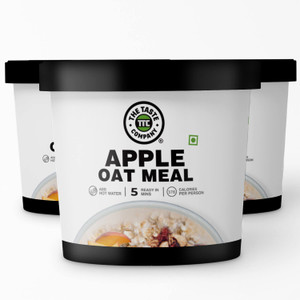 The Taste Company Apple Oat Meal (Pack of 3) - Ready to Eat | Instant ...
