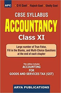 D.K. Goyal ACCOUNTANCY CLASS-XI: Buy D.K. Goyal ACCOUNTANCY CLASS-XI by ...