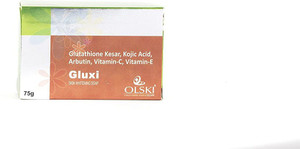 GLUXI Soap for Skin Whitening with Glutathione Kesar, Vitamin C ...