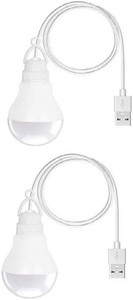 NVIRAV Bright USB LED Bulb of 5 Volts 6 Watts, Along With 1 m Long ...