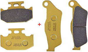 nikavi Gold Series Combo Brake Disc pad Compatible for Yamaha R15 V3 ...