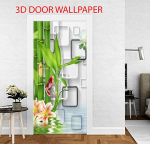 INTERIOR 2 YOU Decorative door stickers Medium Self Adhesive Sticker ...