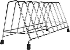 RBGIIT Plate Kitchen Rack Steel Stainless Steel Square Plate Rack/Dish ...