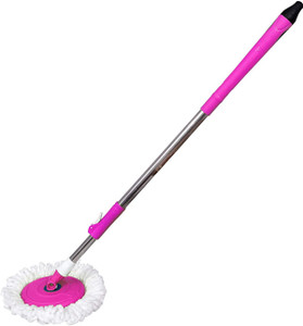 WDS ®Spin Mop Rod Stick With Roatating Fully Heavy Lock With 1 Refill ...