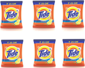 Tide Lemon pack of 6 Detergent Powder (Lemon) Price in India - Buy Tide ...